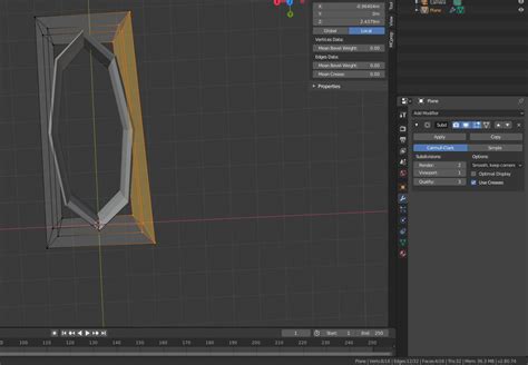 Modeling Subdivision Surface Modifier Deforms Mesh On 2 80 Blender