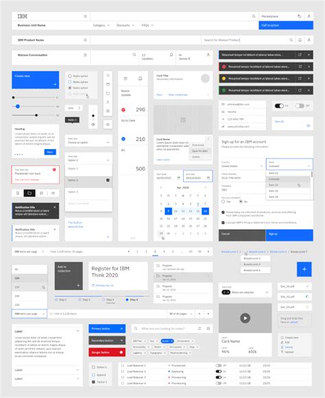Carbon Design System Behance