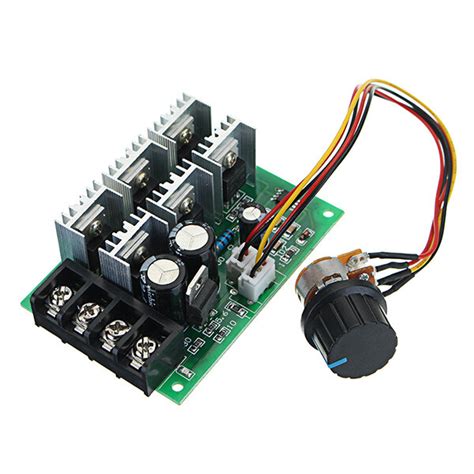 DC V A W PWM DC Motor Pump Speed Regulator High Power Speed Controller US