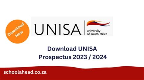 University Of South Africa Unisa Prospectus 2023 2024 Pdf Download