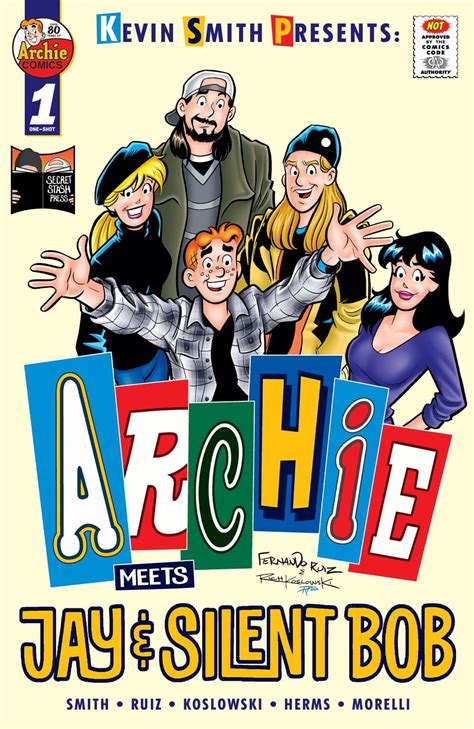 Archie Meets Jay And Silent Bob With Kevin Smith In July 2025