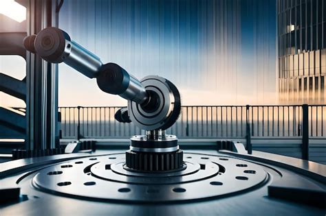 Premium Photo Robot Arm Cnc Automation Handling System For Industrial Manufacturing