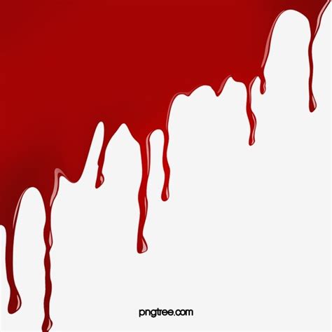 붉은 흐르는 피 물방울 일러스트 피의 빨간 작은 물방울 Png 일러스트 및 Psd 이미지 무료 다운로드 Pngtree