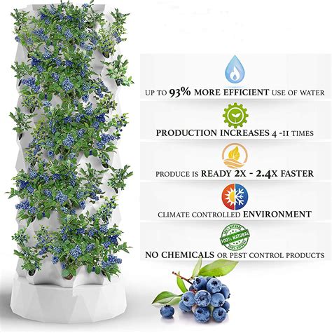 Aeroponic Growing Towers Hydroponics Vertical Garden Systems Buy