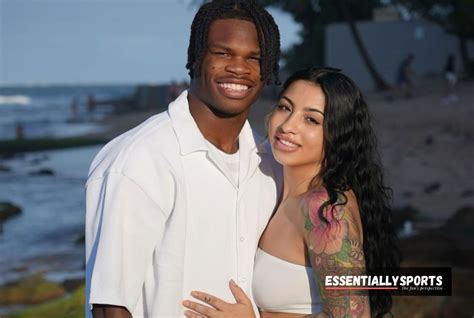 “the Best Father I Know” Travis Hunters Fiancée Leanna Lenee Shares