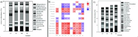 Soil Microbial Community Compositional Structure A The Relative Download Scientific Diagram