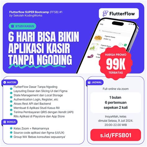 Kalau Kemarin Flutternya Ngoding Kali Ini Ga Ngoding Sama Sekali Nanti