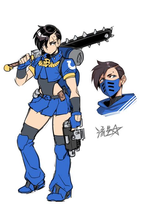流星r（commissions Closed） On Twitter Oh No Warhammer40k T