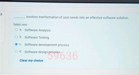 3 Involves Tranformation Of User Needs Into StudyX