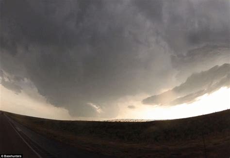 Wyomings Supercell Storm System Captured In Spectacular Footage
