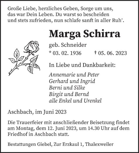 Traueranzeigen Saarbruecker Zeitung Trauer De