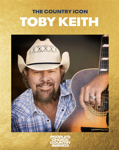 Toby Keith Accepts Country Icon Award At First Ever Peoples Choice