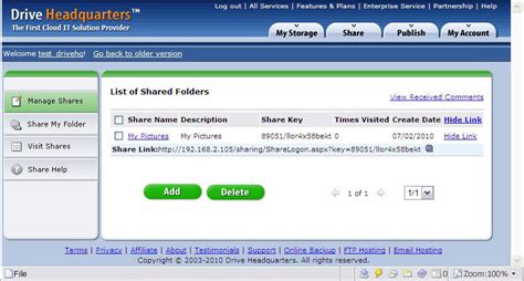 Drivehq Online Help Cloud File Sharing With Granular Access Control