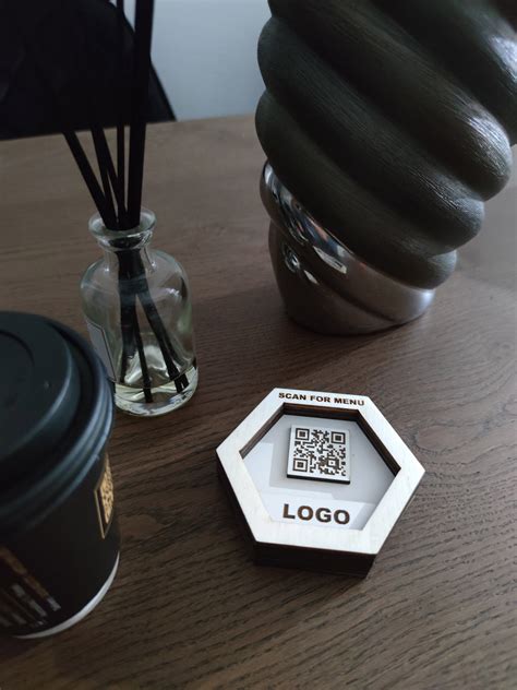 10 Qr Code Table Stand Custom Made Qr Digital Menu Sign For Etsy