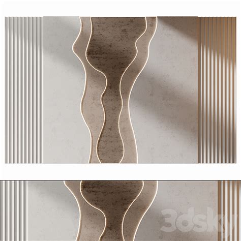 Wall Panels Set 426 Other Decorative Objects 3d Model