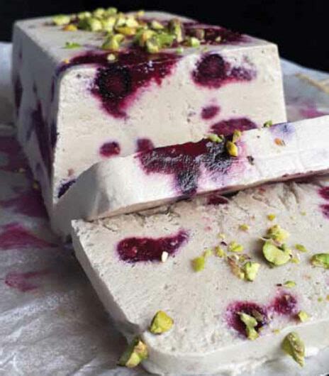 Berry Vanilla Semifreddo The Vegan Society Of Aotearoa New Zealand