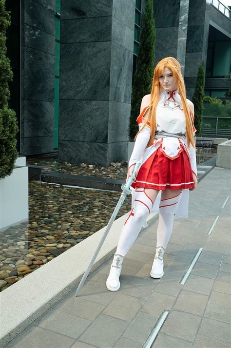 Asuna Yuuki Cosplay By Bleedingg On Deviantart