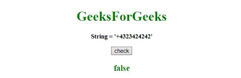 如何检查字符串是否仅包含 Javascript 中的数字？ 码农参考