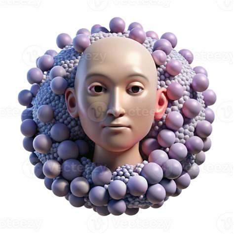 Serene Contemporary A Swarm Of Nanobots Forming The Shape Of A High