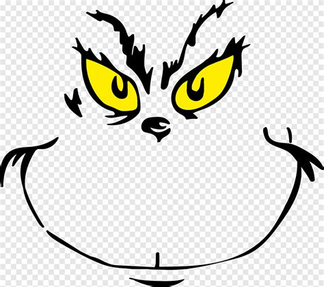 Grinch navidad figura personaje cara navidad diseño png PNGEgg