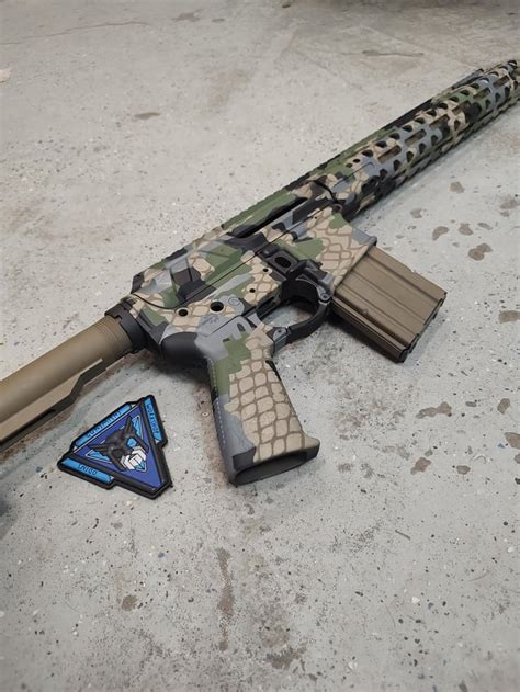 Kuiu Camo We Did For A Customer On His Hunting Rifle R Ar15