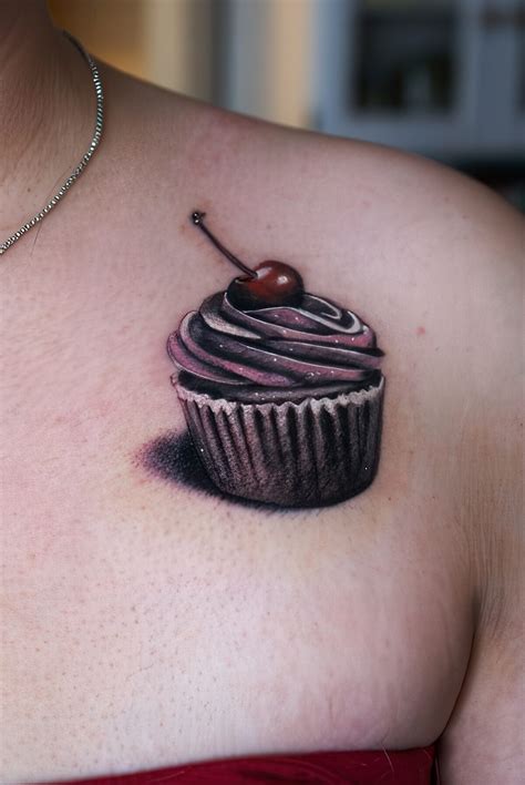 18 Cupcake Tattoo Ideas For Women Styleoholic