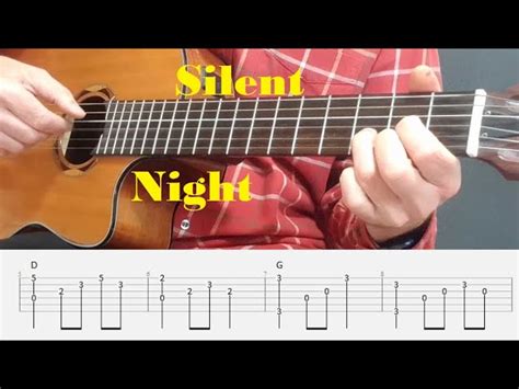 Silent Night On Guitar Chords