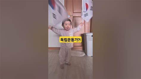[일상] 태극기 흔드는 아기 아기 아기영상 귀여운아기 태극기 잘하네 ㅋㅋㅋ 각시탈 새해 새해복 많이받으세요 삼일절 3 1 3 1절 Youtube