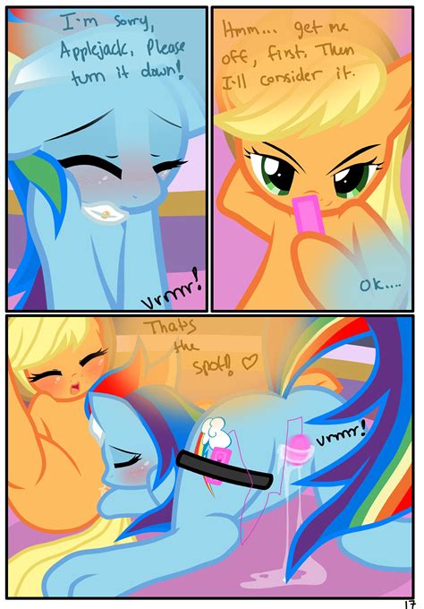 Rule 34 2012 Applejack Mlp Blonde Hair Blue Fur Blush Closed Eyes