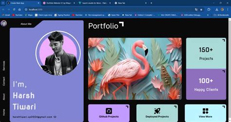 Harsh Tiwari On Linkedin Nextjs Webdevelopment Portfolio Reactjs
