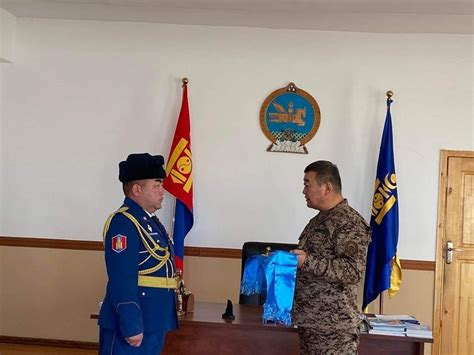 Дэд хурандаа Ц Лувсанжамцыг Ховд аймгийн Булган сумын онцгой байдлын