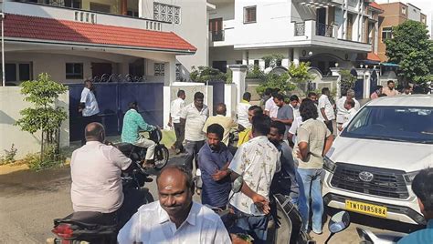 Income Tax Department Raid In Senthil Balaji Relatives House Again In
