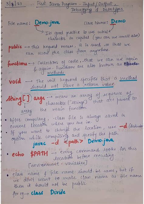 Basics Of Java Programming Object Oriented Programming Using JAVA Studocu