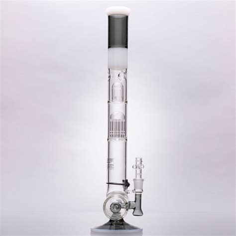 Inline With 10 Arm Perc Bong By Roor Tech Glass