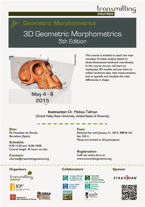 Morfometría Geométrica Curso de MORFOMETRÍA GEOMÉTRICA EN 3D Quinta