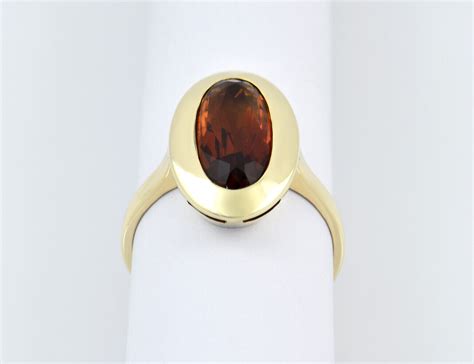 Ring Citrin 585 000 14 K Gelbgold Juwelier Von Wetsch