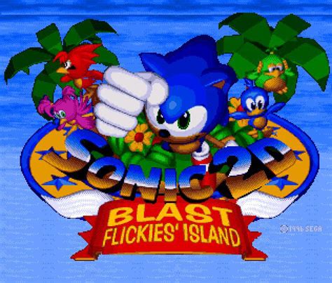 Sonic 2d Blast Flickies Island Sonic The Hedgehog Amino