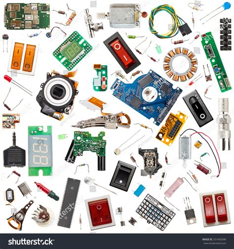 Electronics Components List With Name
