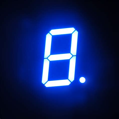 OEM 1 Inch One Digit 7 Segment Led Display Customized Factory Supplier Manufacturer