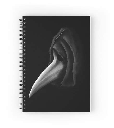 Scp 049 Spiral Notebook