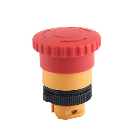 La115 5 Zs Twist Release Mushroom Shape Emergency Stop Push Button Head