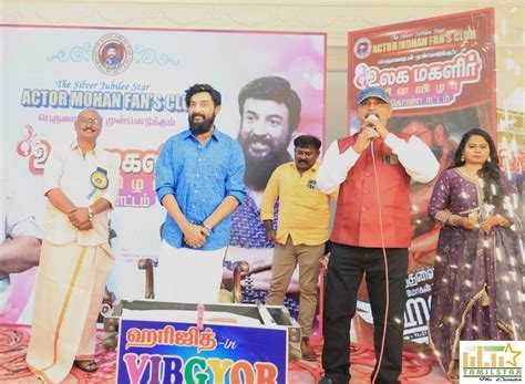 Actor Mohan Celebrates Womens Day Stills Tamilstar