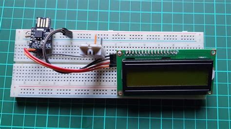 Mini Weather Station Using DHT22 AtTiny85 IoT Projects Ideas