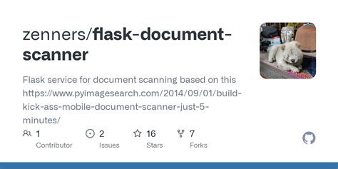 GitHub Zenners Flask Document Scanner Flask Service For Document Scanning Based On This Https