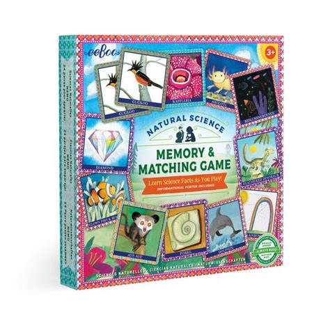 Eeboo Natural Science Memory And Matching Game My Site