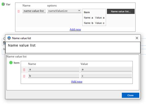 Geneos Where Can We Use Name Value Lists Support Itrs Group