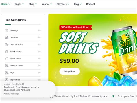 A Fantastic Readymade Template For Wordpress Organic Ecommerce Store