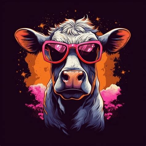 Premium Photo The Chic Evolution Of Cows In The Modern Era