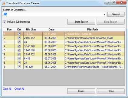 pro life Почистване на Thumbs db файловете под Windows
