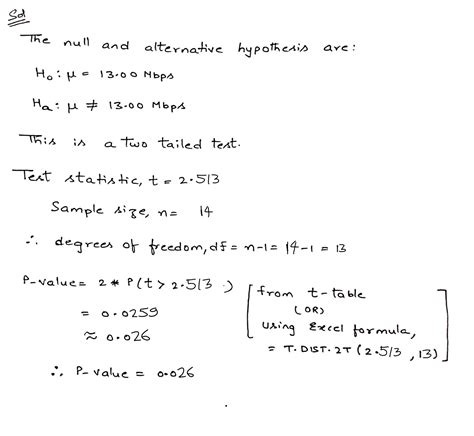 [solved] Use Technology To Find The P Value For The Hypothesis Test